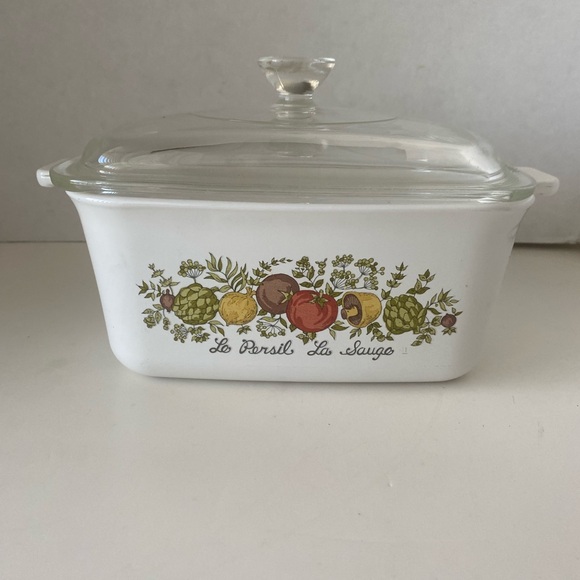 Corningware | Kitchen | Vintage Corning Ware Spice Of Lifep4b Loaf Dish ...